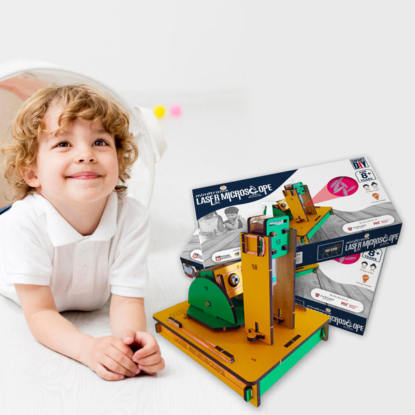 DIY Laser Microscope | STEM Educational Construction Activity Kit for ...